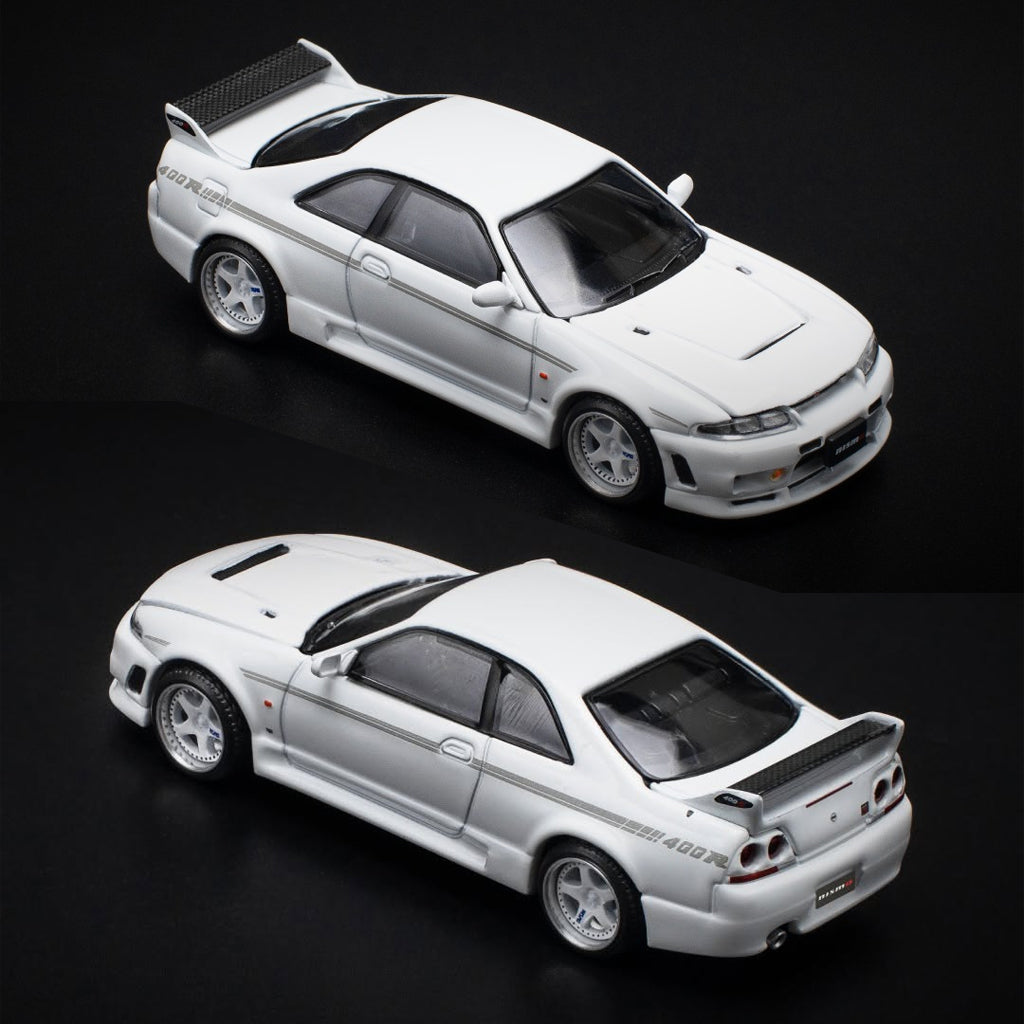 Pop Race Nissan Skyline R33 GT-R Nismo 400R White (1:64) (PR64-52 ...