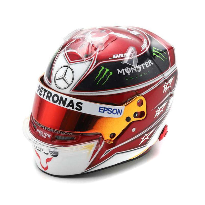 Lewis Hamilton US GP 2019 Mercedes F1 Mini Helmet (1:5) Spark – AGR Models