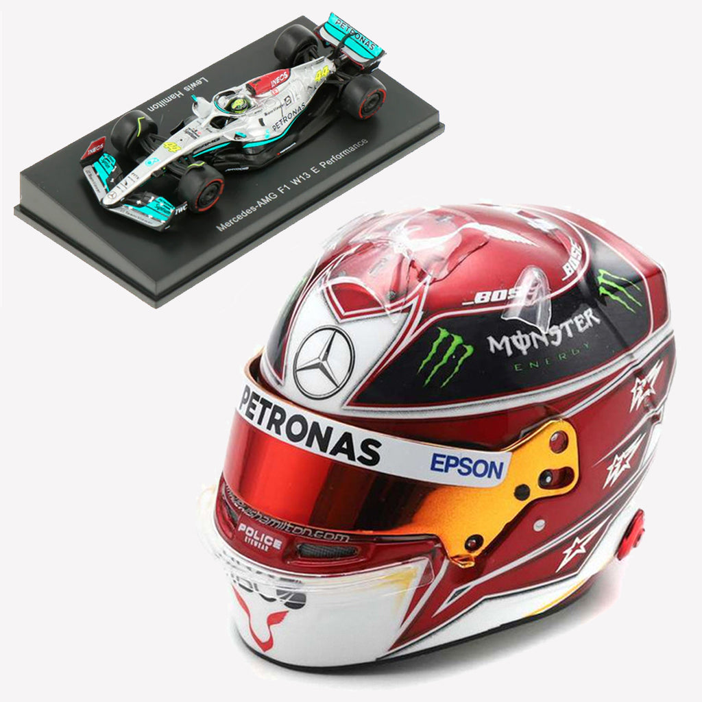 Lewis Hamilton US GP 2019 Mercedes 1:5 Helmet & 1:64 Mercedes W13 – AGR ...