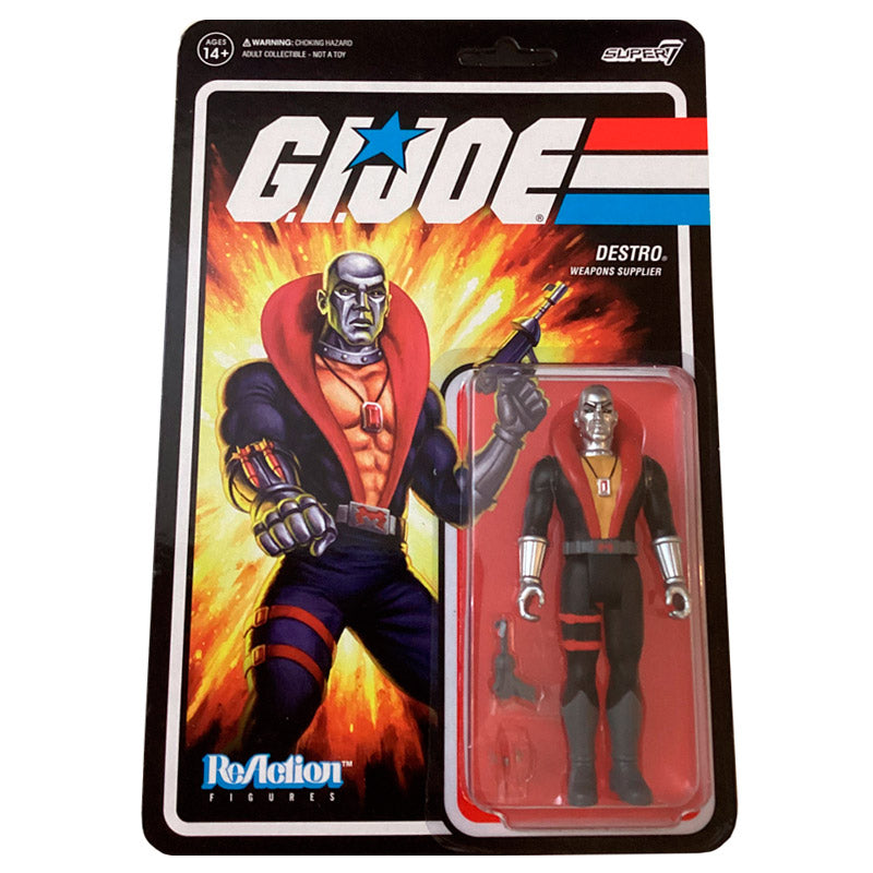 Super7 ReAction Figures - GI Joe Destro – AGR Models