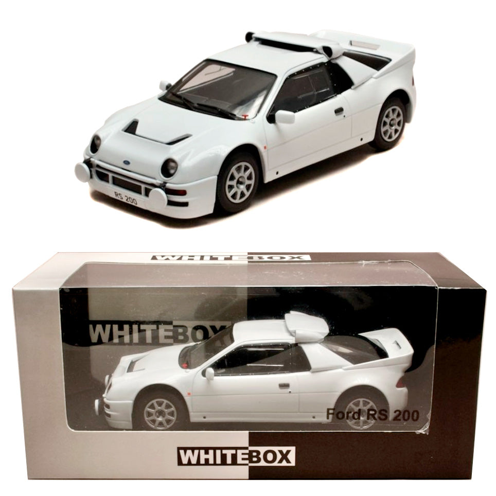 Ford RS200 1984 White (1:24 Scale) WhiteBox – AGR Models