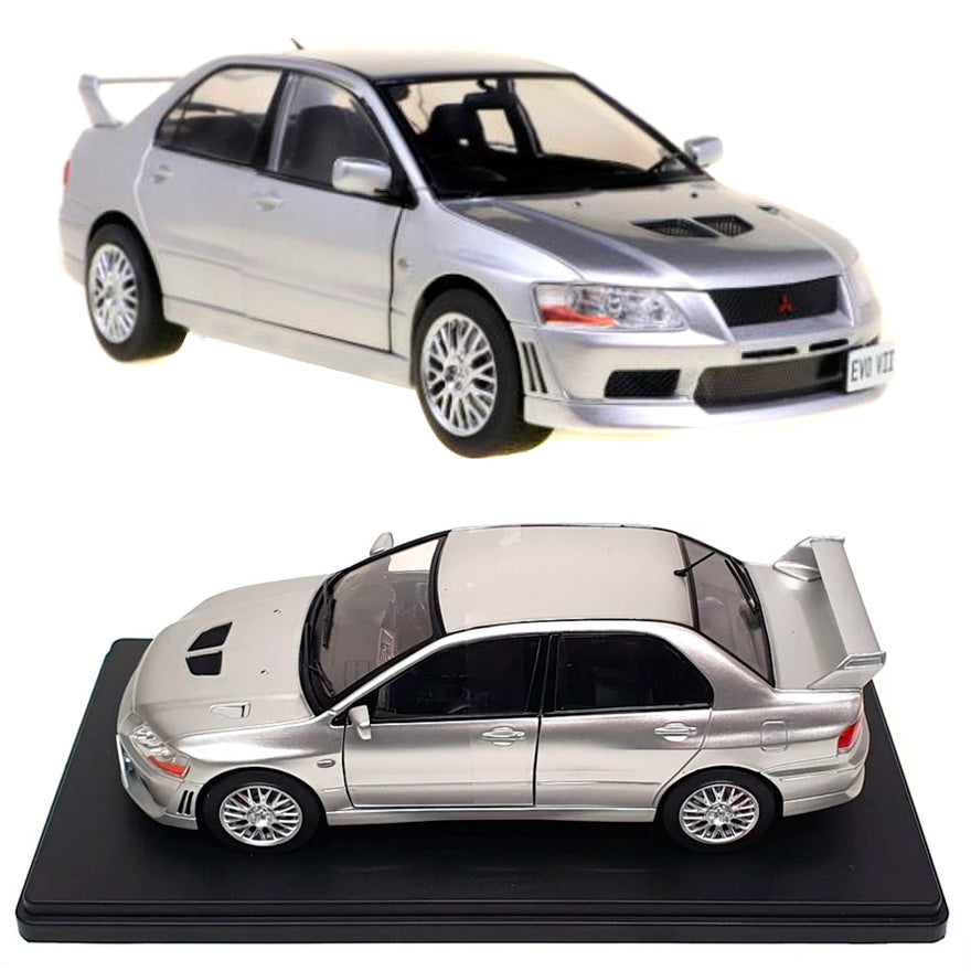 Mitsubishi Lancer Evolution VII 2001 Silver (1:24) WhiteBox – AGR Models